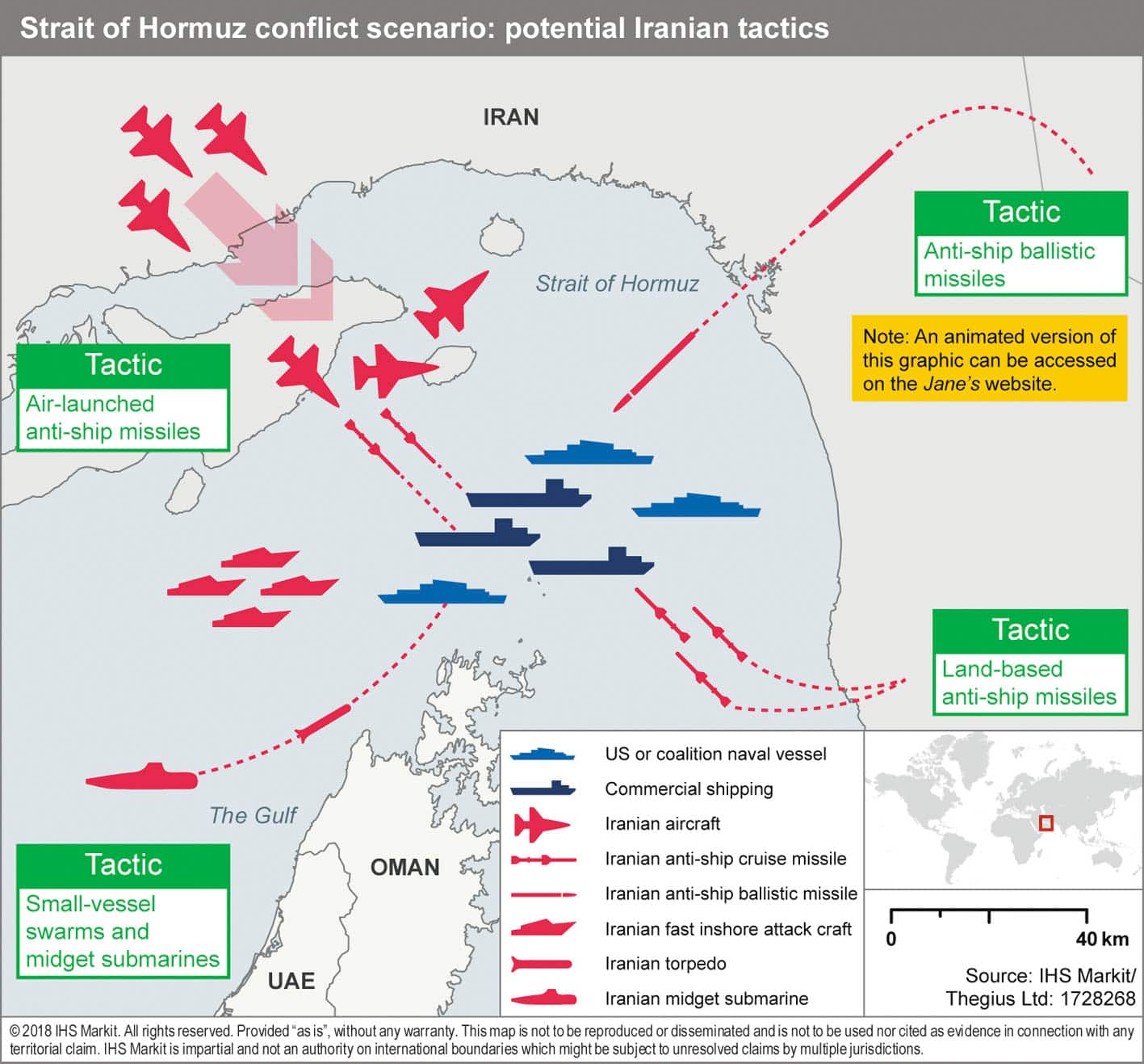 Indicators track Iranian threat to Strait of Hormuz shipping | IHS Markit Indicators track Iranian threat to Strait of Hormuz shipping | IHS Markit